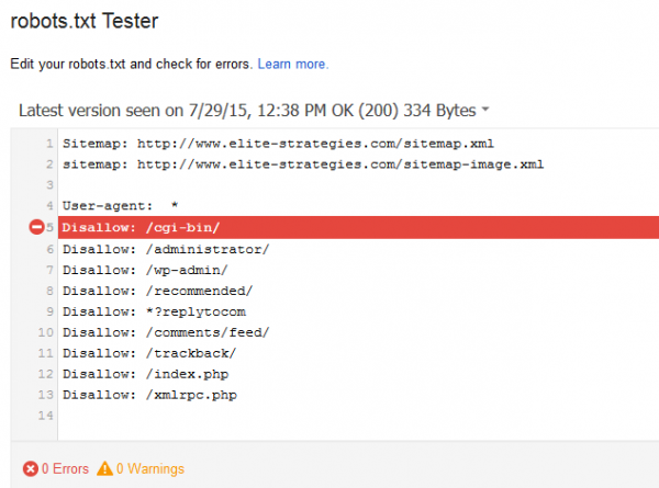 Learn about Robots.txt File and Meta Robots Tagging | Elite Strategies